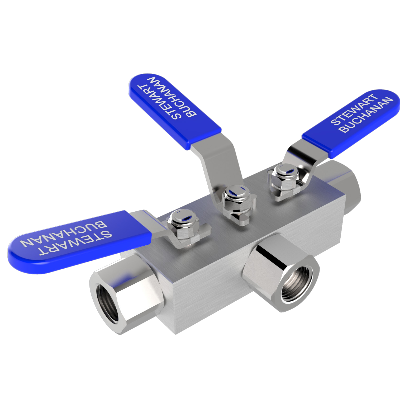 Double Block and Bleed (DBB) Valve with Central L Ported Ball Valve ...