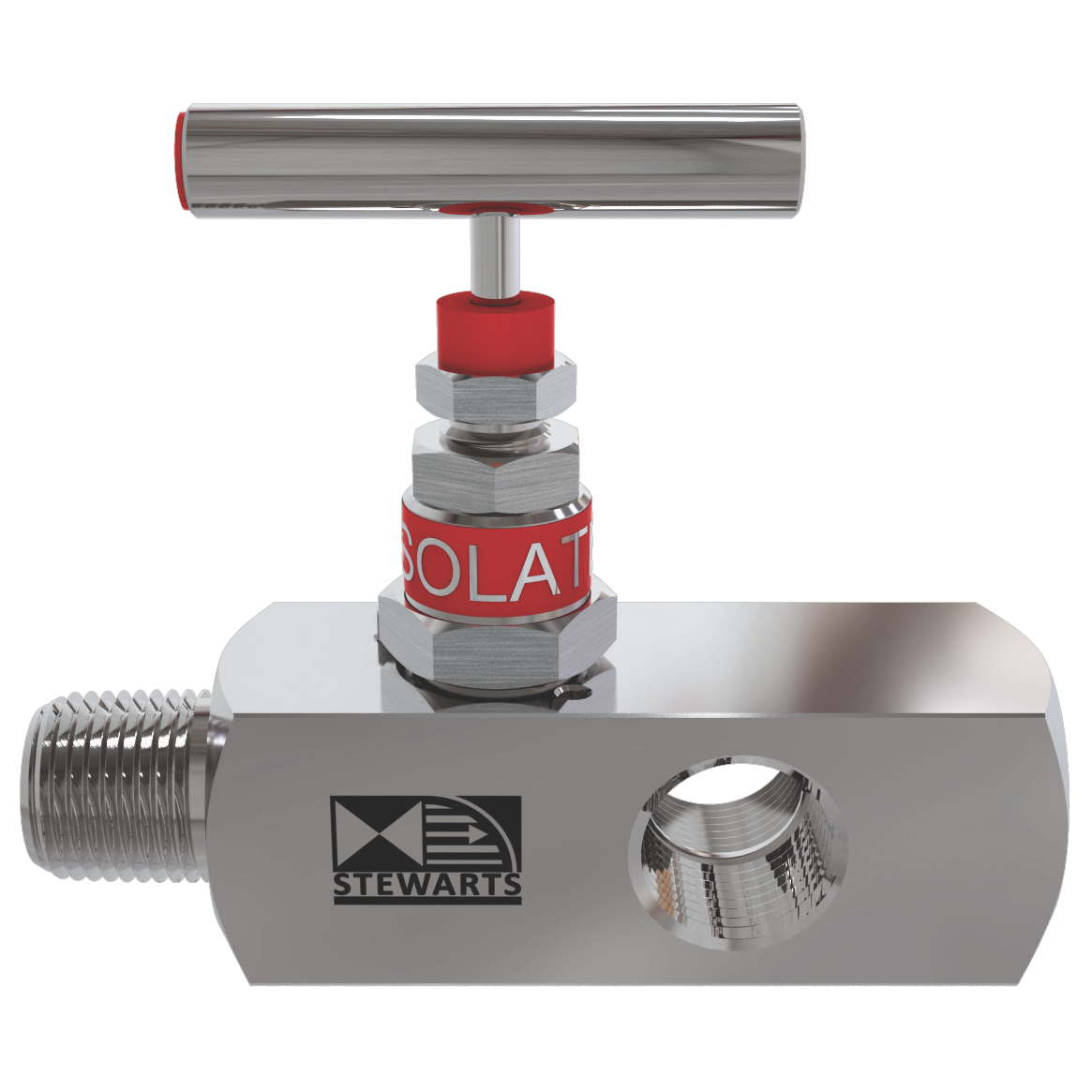 In Line Gauge Multiport Needle Valve 413bar:6000psi - Scabex Kft